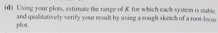 Solved 6.19 Sketch the Nyquist plot based on the Bode plots | Chegg.com