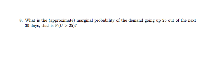 Solved 2 Random Walk Model Suppose that the demand of a | Chegg.com