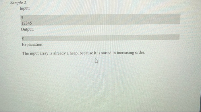 Solved 2. Convert a given array of integers into a heap. You | Chegg.com