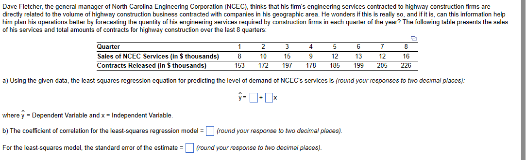 Solved Dave Fletcher, the general manager of North Carolina | Chegg.com