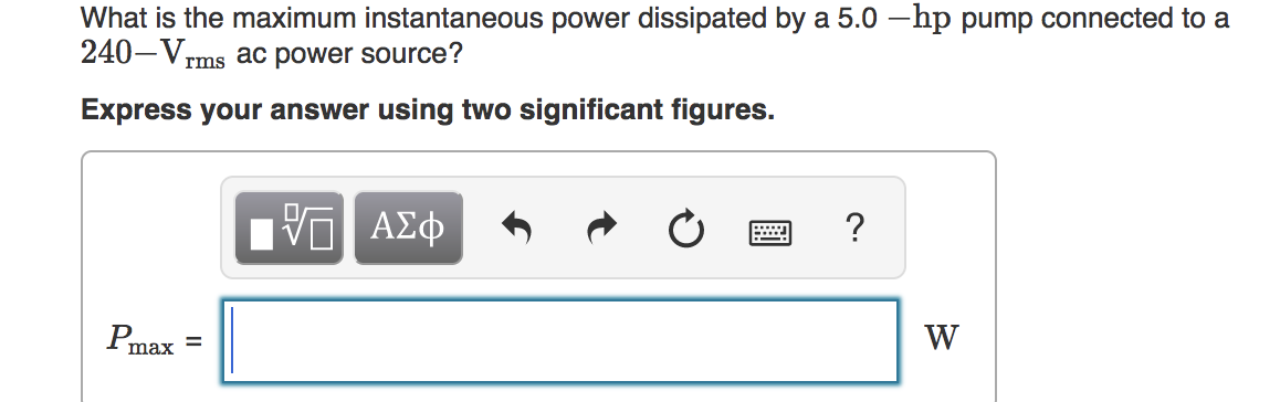 Solved What is the maximum instantaneous power dissipated by | Chegg.com