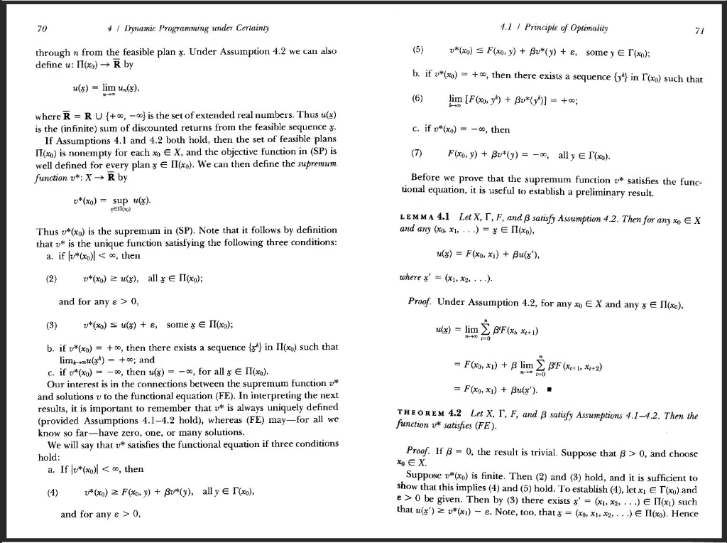PRINCIPLE OF OPTIMALITY: SOLVE EXERCISE 4.7 SHOWN | Chegg.com