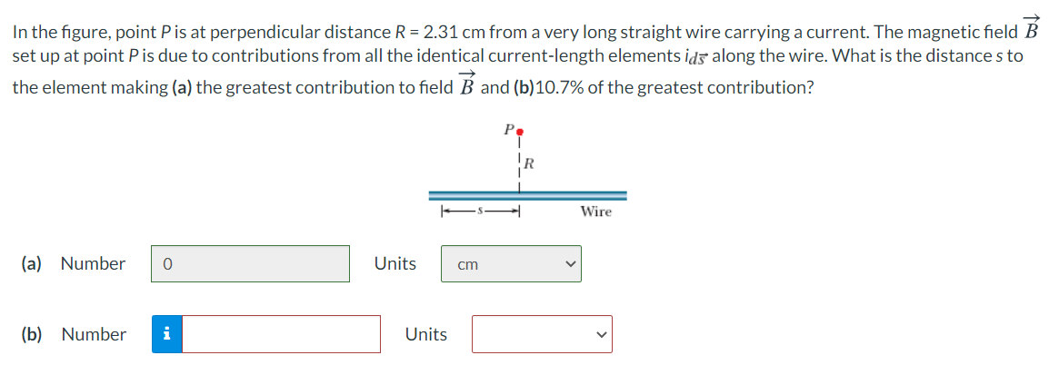 Solved In the figure, point Pis at perpendicular distance R | Chegg.com
