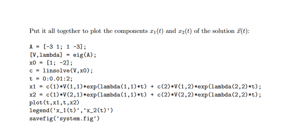 Solved 1. Consider a homogeneous n-dimensional linear system | Chegg.com