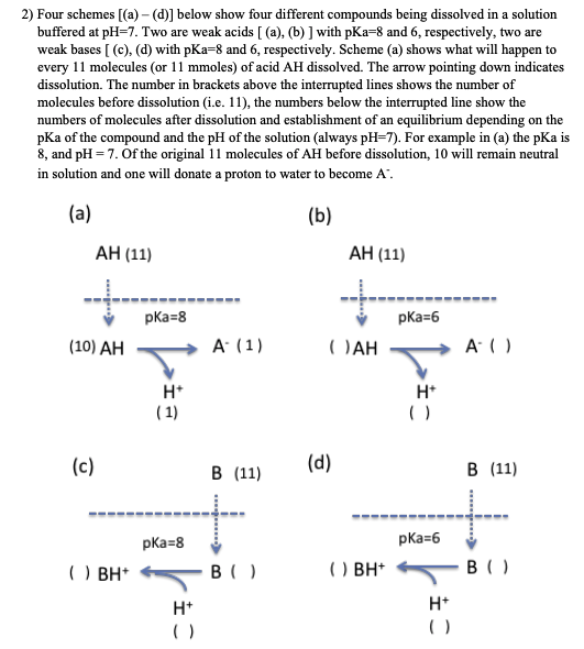 Solved 1) a) Calculate the pH of a solution of 1 mM HCl and | Chegg.com