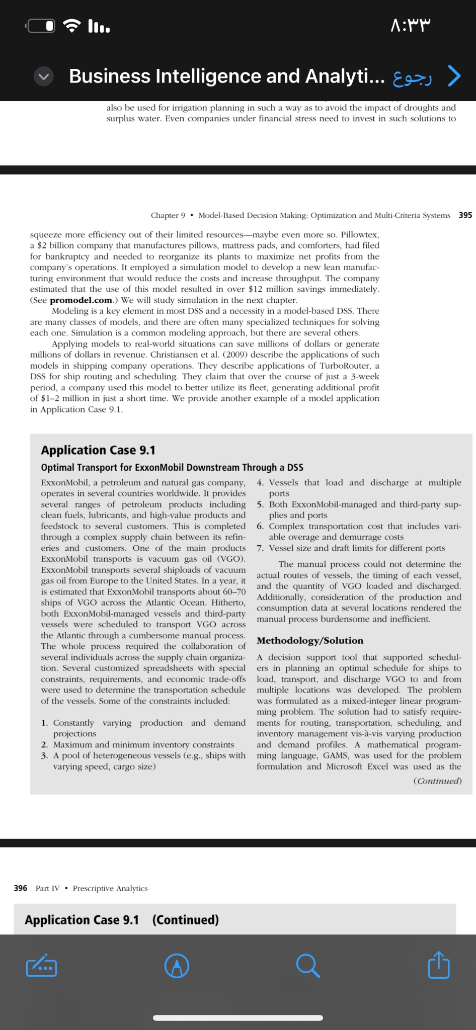 Solved Chapter 9 - Model-Based Decision Making: Optimization | Chegg.com