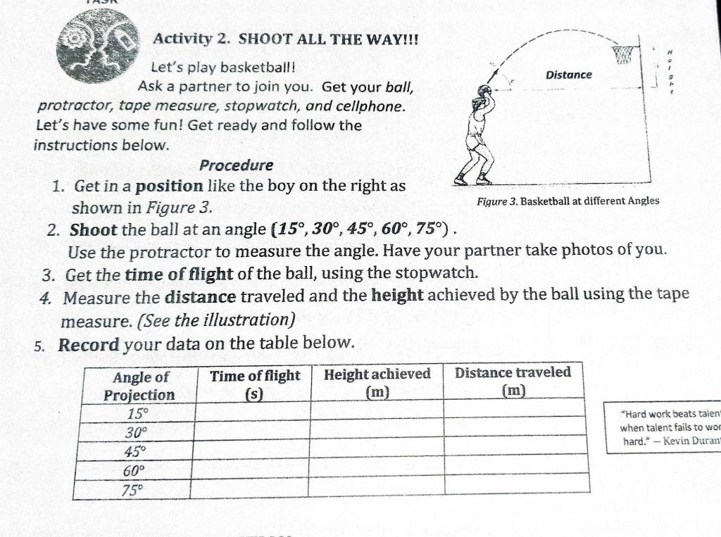 Solved subject: science-physics Let's play basketball! Ask a | Chegg.com