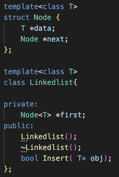 Solved C Giving A Header File Including Struct Node And A