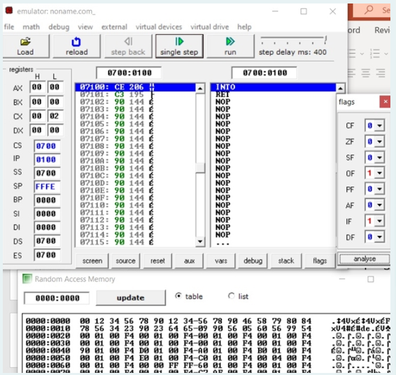 Solved What will be the CS value that the program will go to | Chegg.com