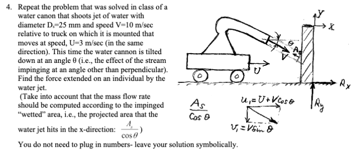 Solved 4. Repeat the problem that was solved in class of a | Chegg.com