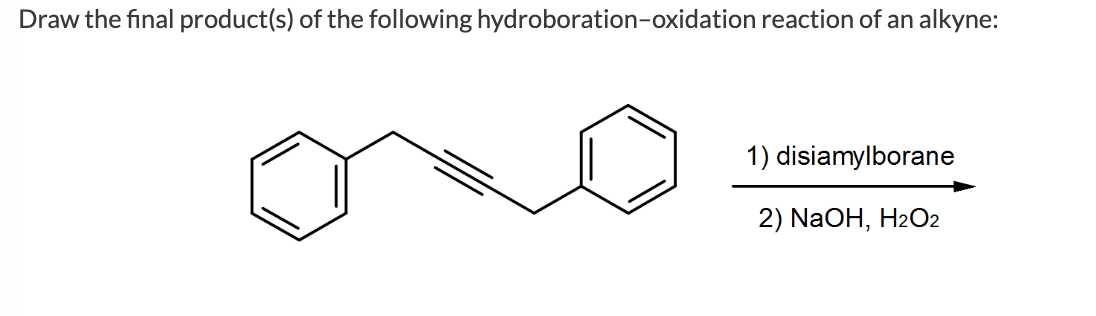 Solved Draw The Final Product S Of The Following