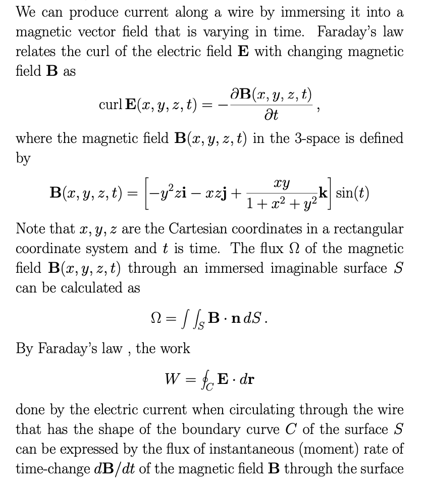 Solved 2 2 2 7 We can produce current along a wire by | Chegg.com