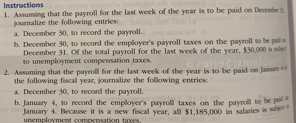 Solved PR 11-2B Entries for payroll and payroll taxes The | Chegg.com
