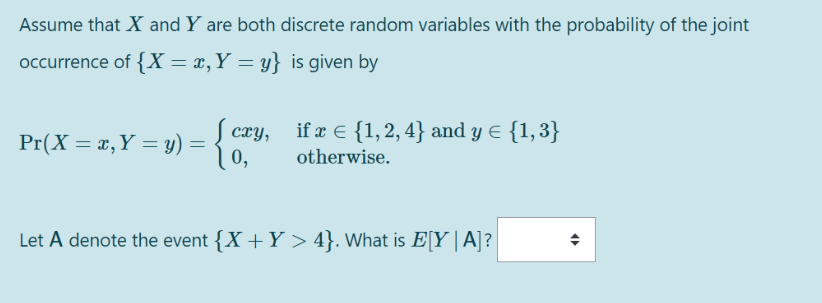 Solved Assume that X and Y are both discrete random | Chegg.com