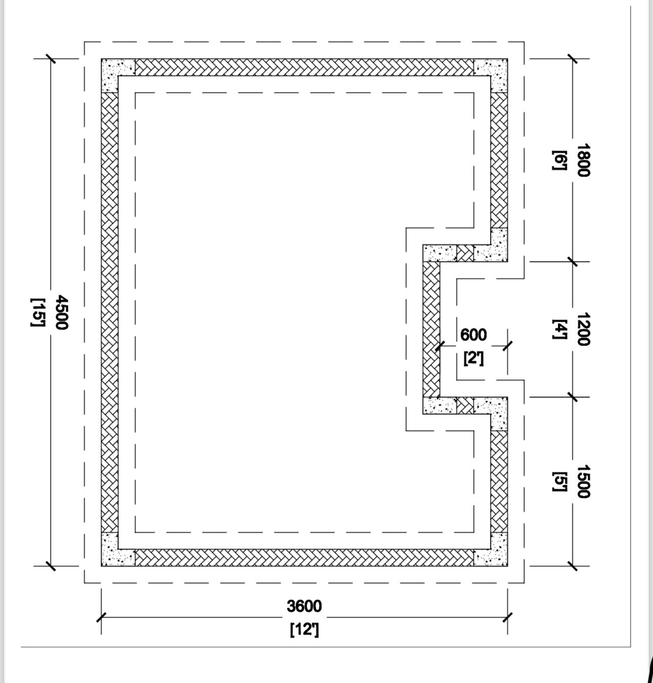 Solved Measure the substructure works as shown on the Floor | Chegg.com