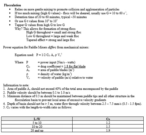 Solved FlocculationRelies on more gentle mixing to promote | Chegg.com