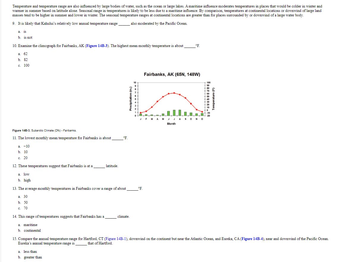 Solved precipitation totals (rain plus melted snow and ice) | Chegg.com