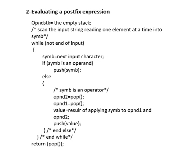 Solved Instructions: • Apply the Stack Applications | Chegg.com