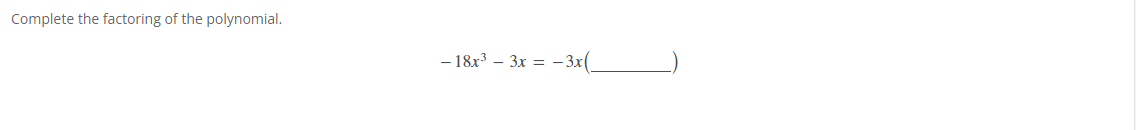 Solved Complete the factoring of the polynomial. | Chegg.com