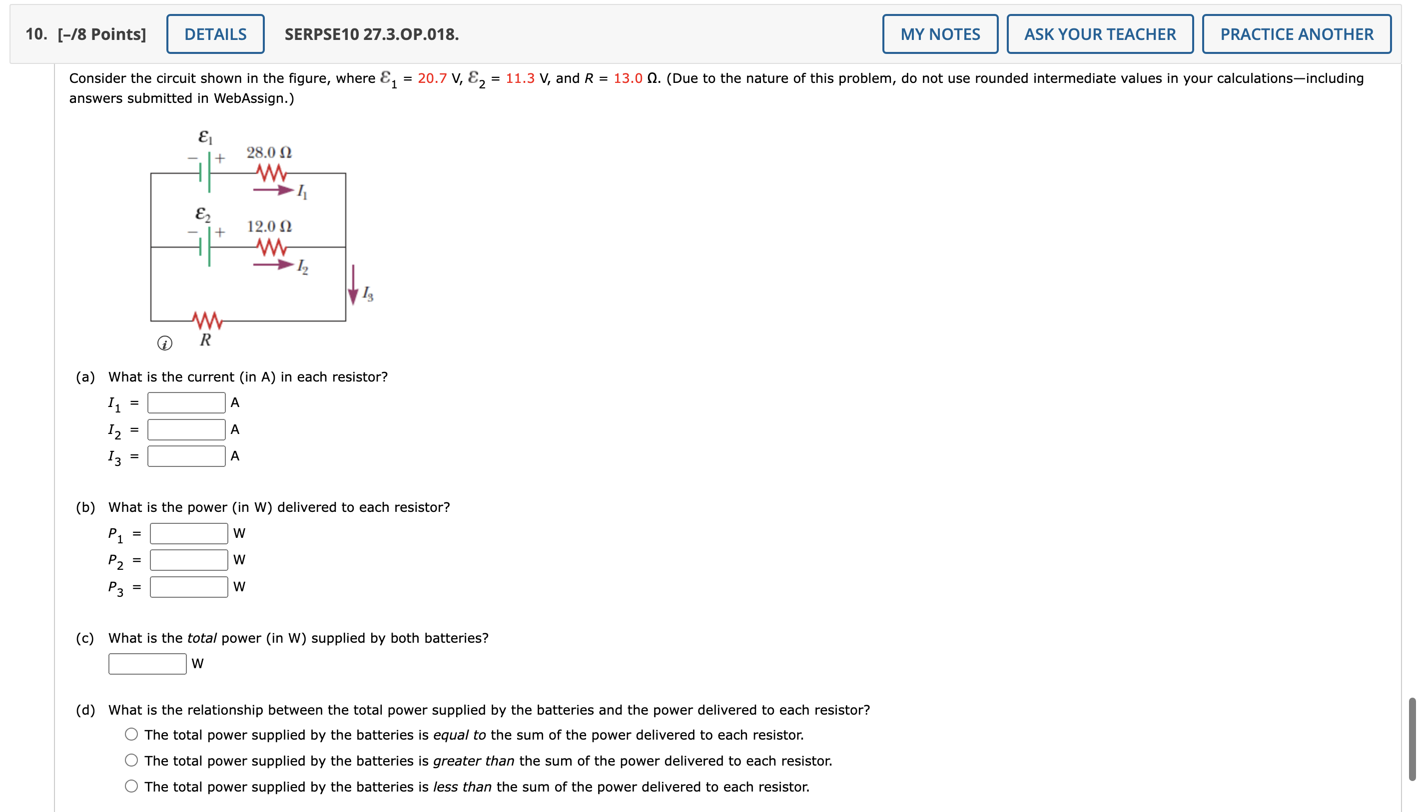 Solved answers submitted in WebAssign.)(a) ﻿What is the | Chegg.com