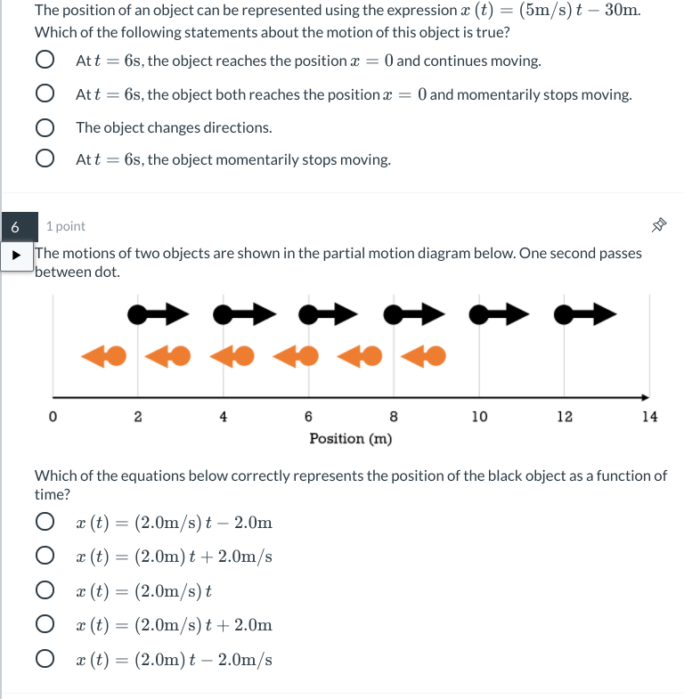 Solved The position of an object can be represented using | Chegg.com