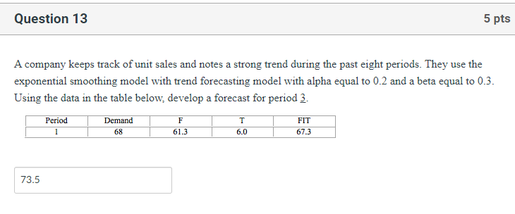 Solved A company keeps track of unit sales and notes a | Chegg.com