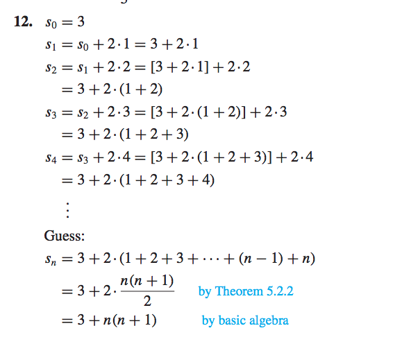 Solved Use iteration to guess an explicit formula for the | Chegg.com