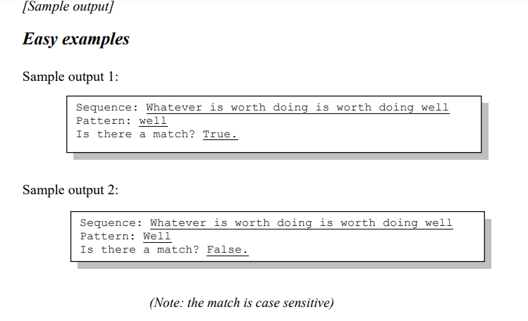 Solved Problem 2 - Pattern matching with a regular | Chegg.com Solved Problem 2 - Pattern matching with a regular | Chegg.com