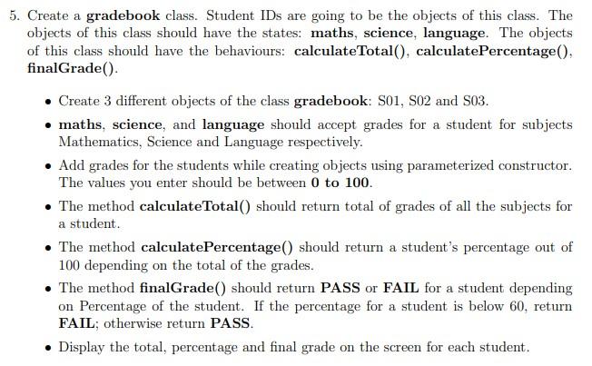 Solved Done in JAVA. Please do it in the most basic and | Chegg.com