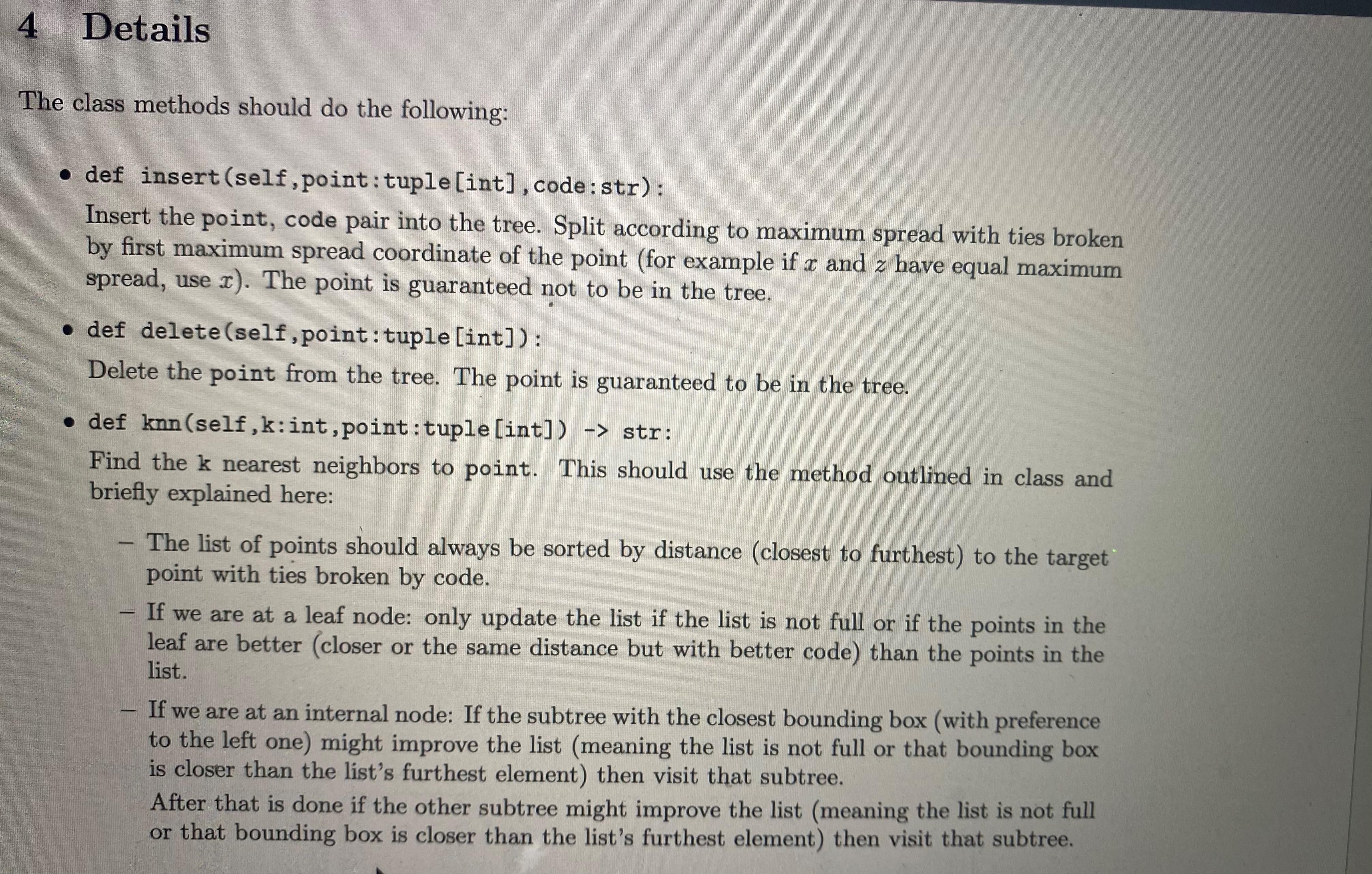 Solved Please just complete the knn function and make sure | Chegg.com
