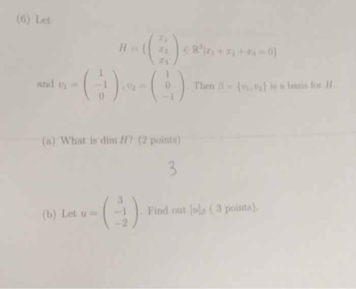 Solved Let H + {(x_1 x_2 x_3) elementof R^3 | x_1 + x_2 _ | Chegg.com