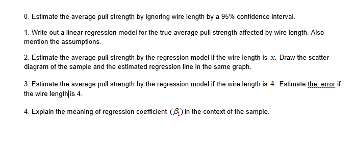 12-1 EXA A sample on three variablescollected in an | Chegg.com