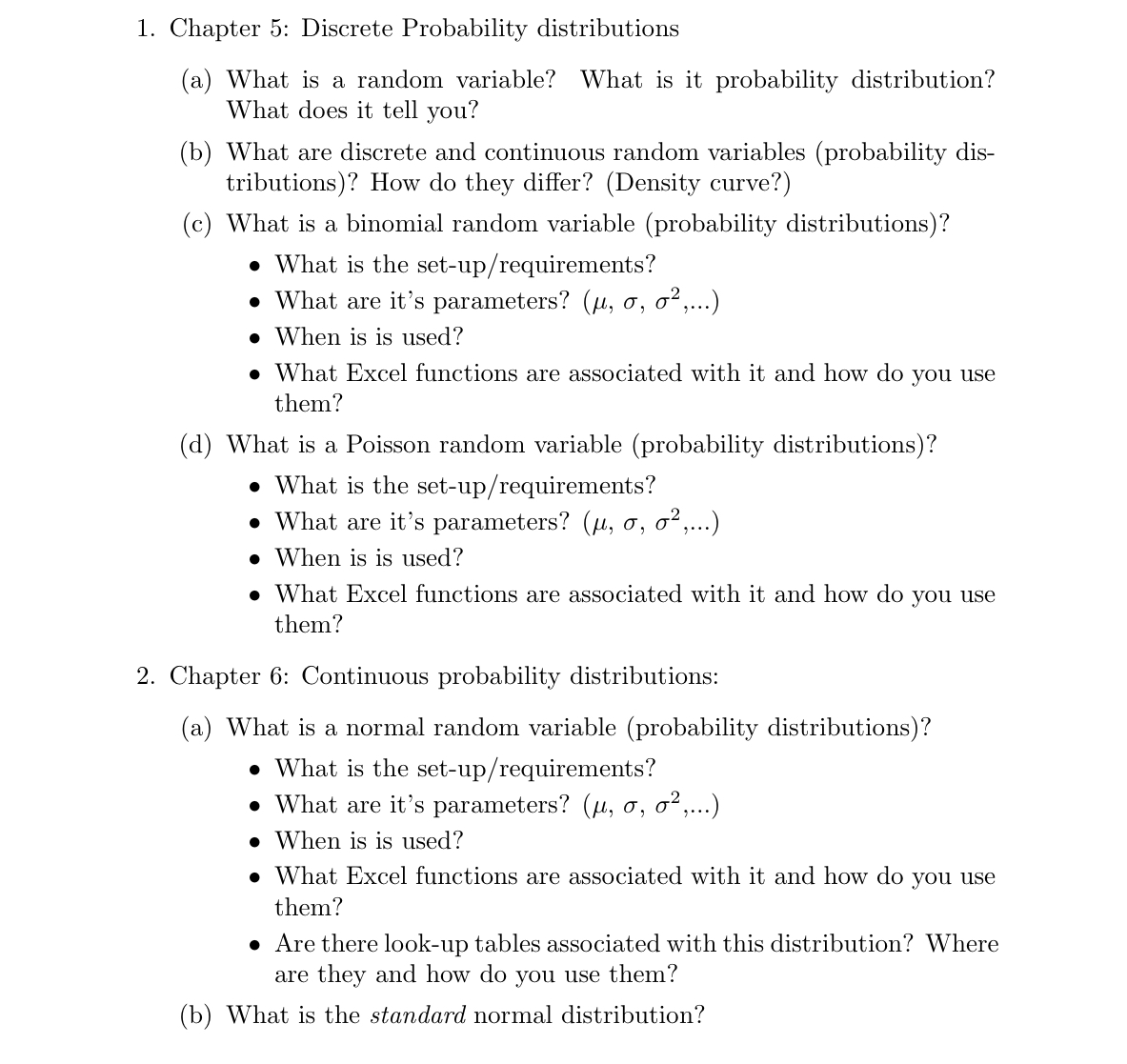 Solved (d) What is a Poisson random variable (probability | Chegg.com