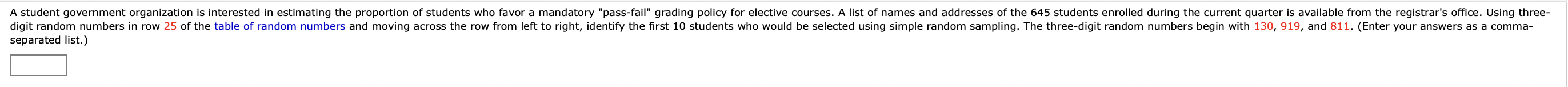 Solved Consider a finite population with five elements | Chegg.com