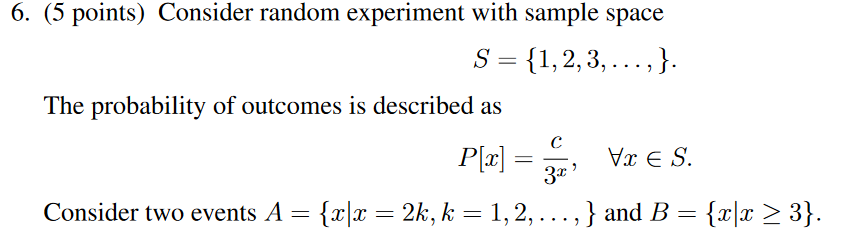 Solved (0) (a) Find c. (b) Find P[A|B]. (c) Find P[B|A]. | Chegg.com