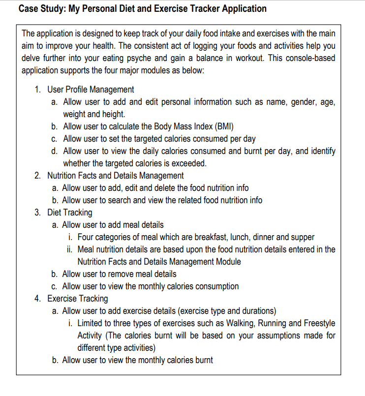 Solved UML CLASS DIAGRAM OF THIS Complete ALL the tasks | Chegg.com