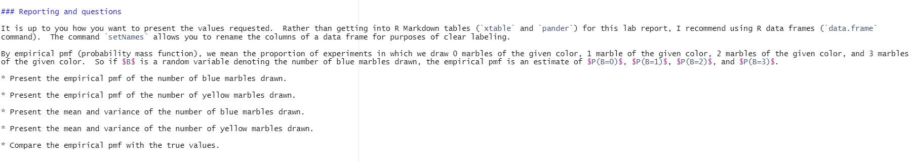 Code set-up We can use the sample function of R | Chegg.com