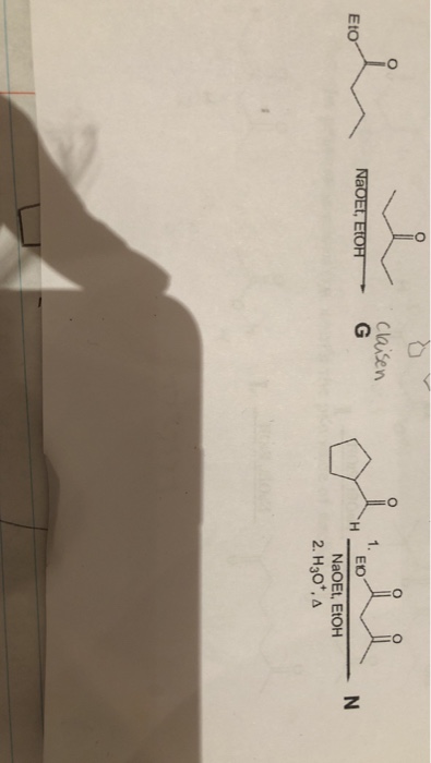 Solved claken 1. NaOEt, EtOH 2, H3O+, Δ EtO | Chegg.com