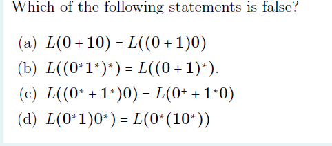 Solved Identify from the list below the regular expression | Chegg.com