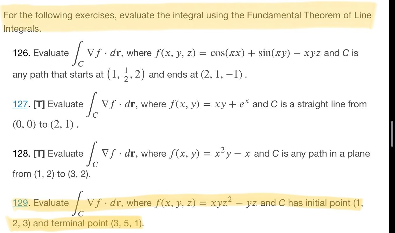 Solved For the following exercises, evaluate the integral | Chegg.com