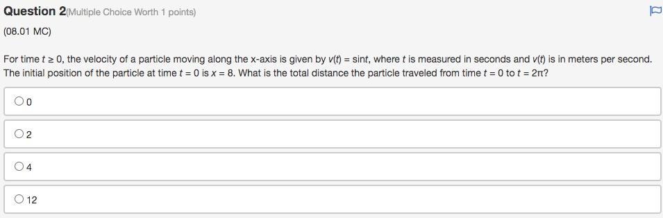 Solved Question 1 Multiple Choice Worth 1 points) (08.01 MC) | Chegg.com