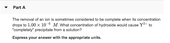 Solved The hydroxide ion has the formula OH . The | Chegg.com