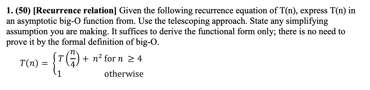 Solved Will leave review | Chegg.com