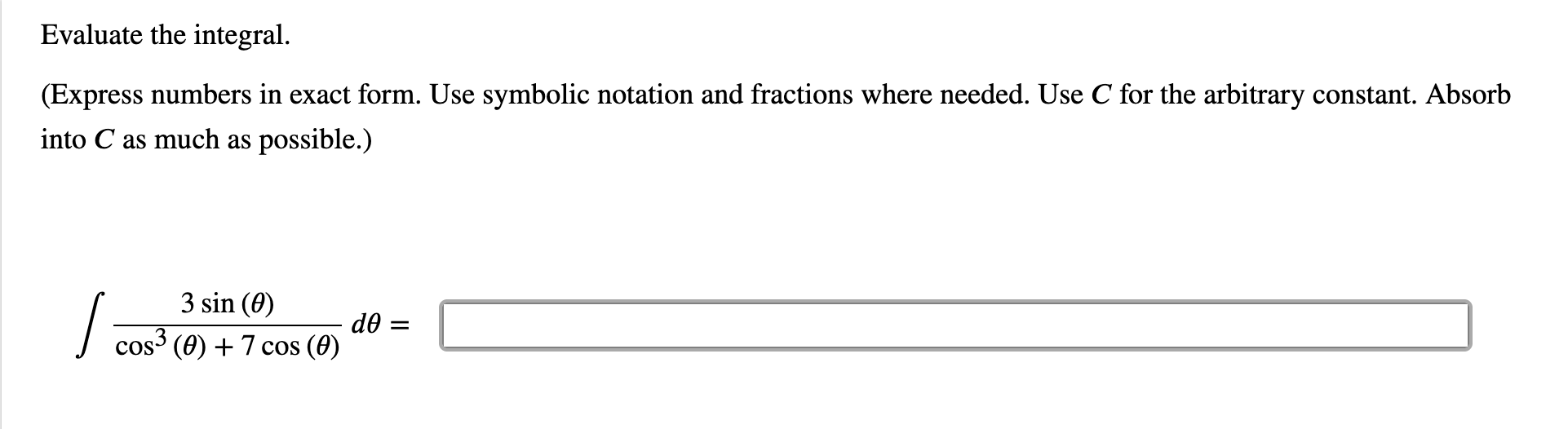 [Solved]: (Express numbers in exact form. Use symbolic not