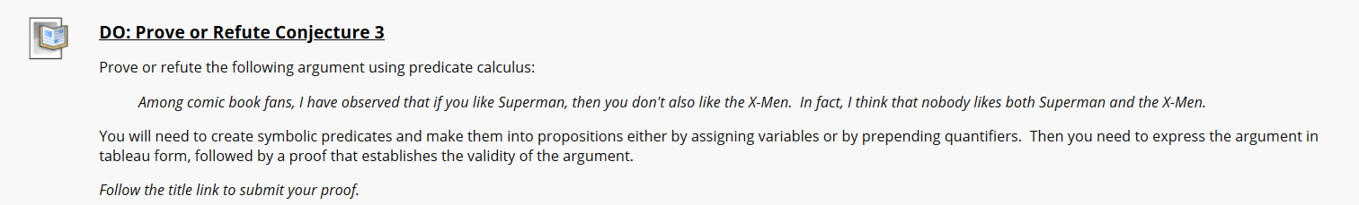 Solved DO: Prove or Refute Conjecture 3 Prove or refute the | Chegg.com