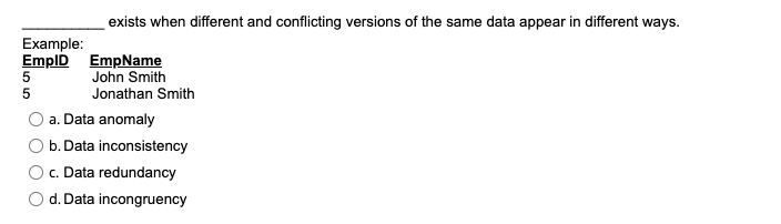 Solved exists when different and conflicting versions of the | Chegg.com