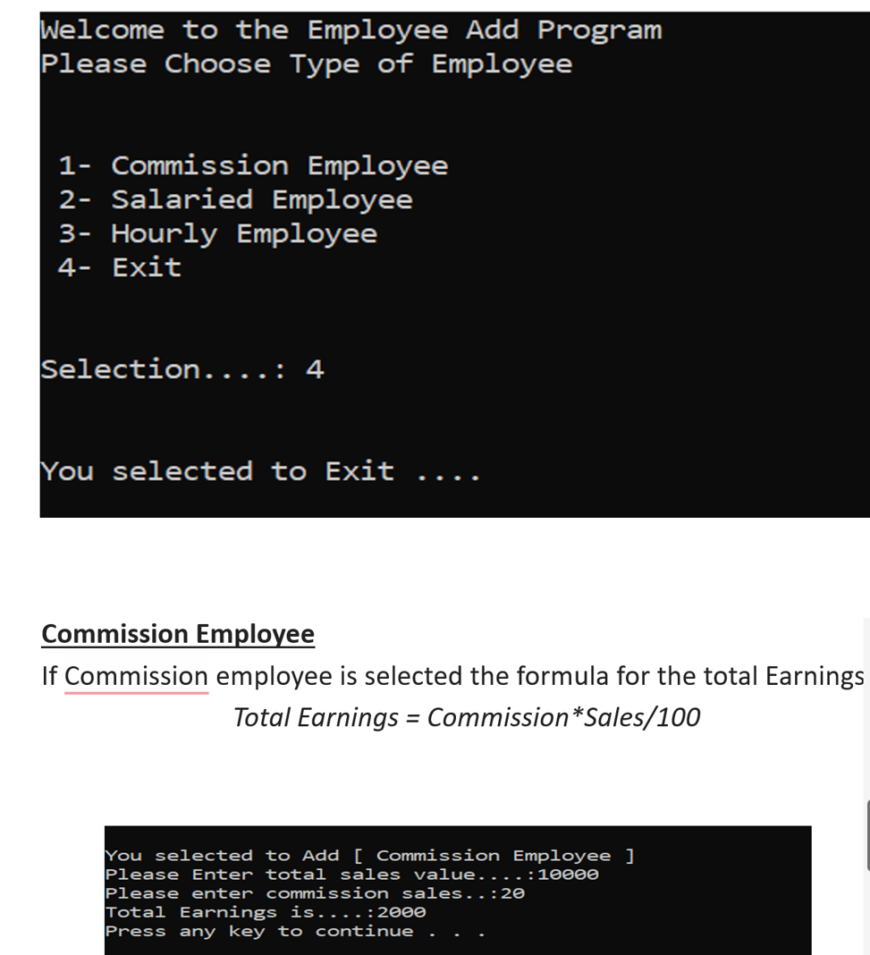 Solved Program C\# Applicatrioin Use for Loop instead of | Chegg.com