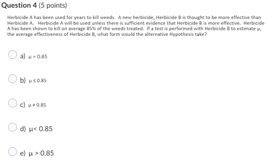 Solved Herbicide A has been used for years to kill weeds. A | Chegg.com