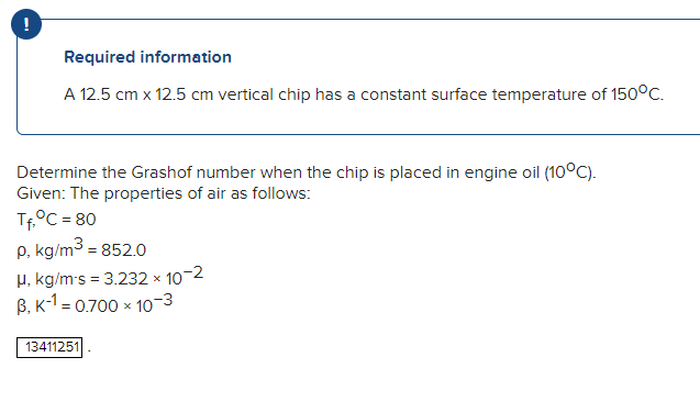 Solved Required information A \\( 12.5 \\mathrm{~cm} \\times | Chegg.com