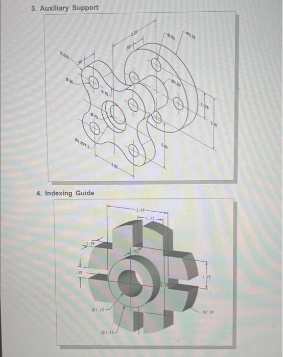 Solved Please Provide A Detailed Cad Drawing Of The Part In